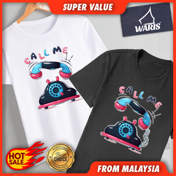 HOT Call Me Cartoon Kid 01 T-Shirt Kids & Adult - 100% Cotton QAM | Shopee Malaysia