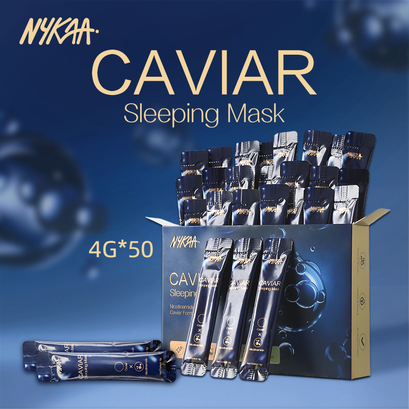 NYKAA Sleeping Collagen Mask Skin Brighten Facial Mask with Caviar ...