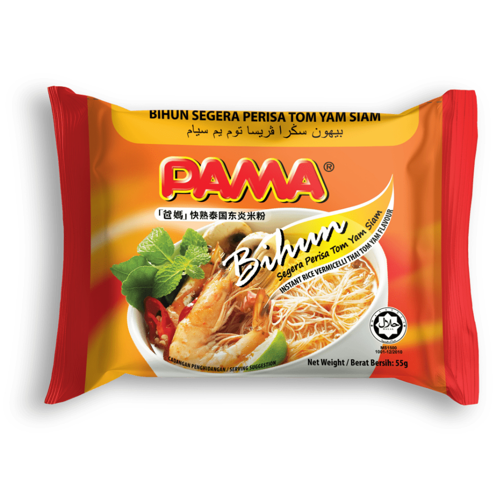 PAMA Instant BihunThai Tom Yam (55gx5) Halal – Malaysia | Shopee Malaysia