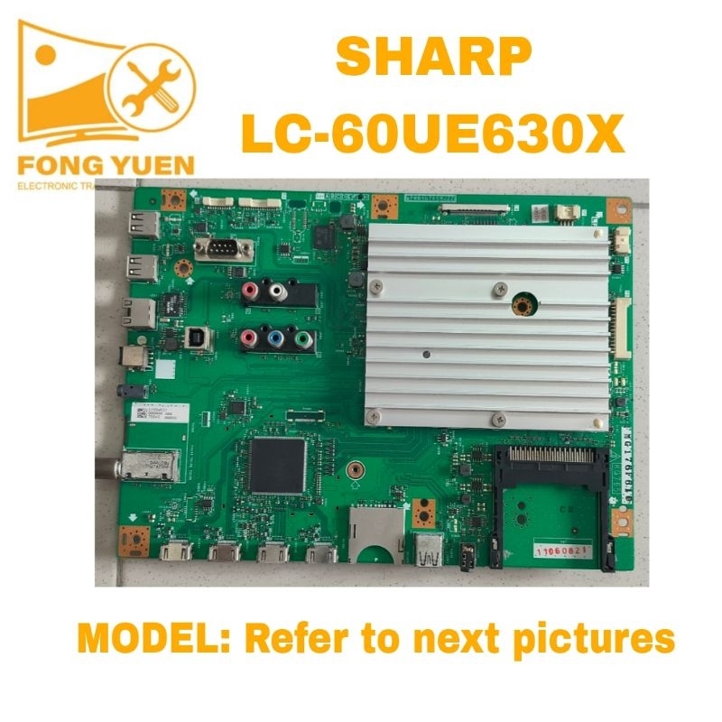 SHARP 4K TV MAIN BOARD LC-60UE630X | Shopee Malaysia