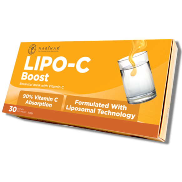 NARINAR Lipo C Boost Botanical Drink With Vitamin C / Liposomal Vitamin C (1000mg) | Shopee Malaysia