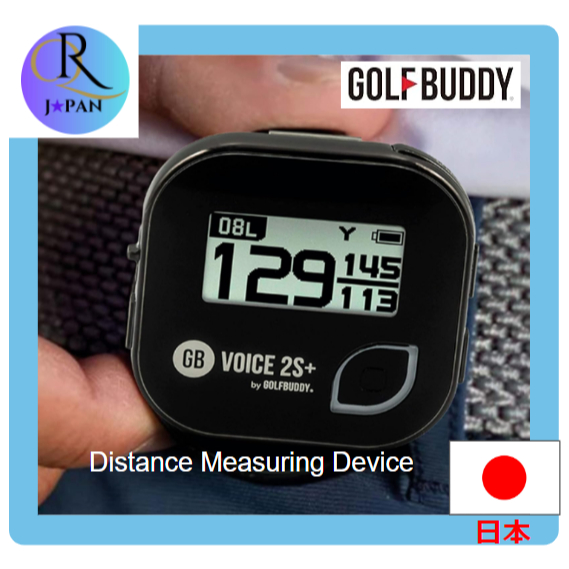 GOLFBUDDY GB VOICE2S+ voice type GPS distance measuring device ...
