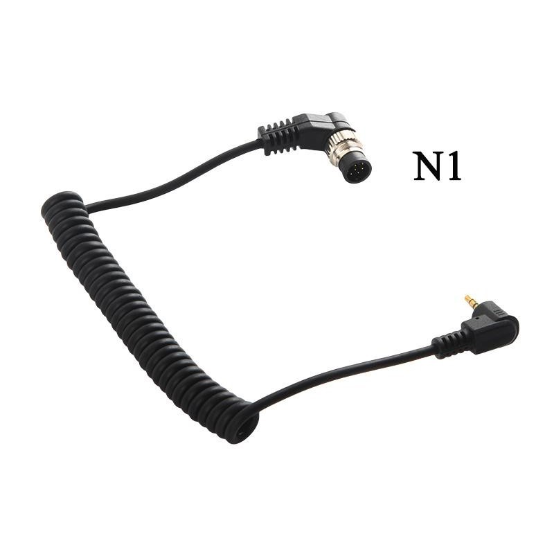 2.5mm&3.5-N1 Timer Remote shutterTrigger Cable Sync Cord for Nikon ...