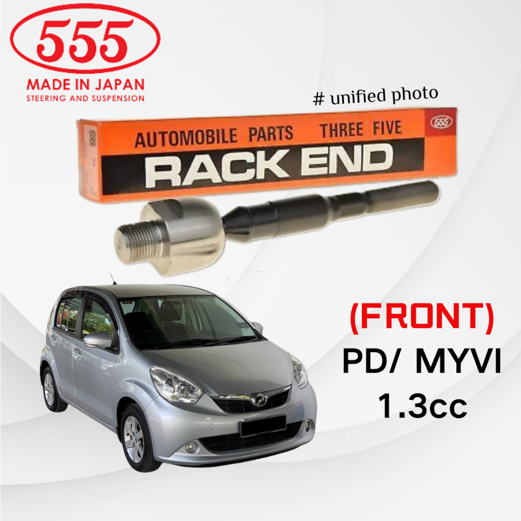 PERODUA MYVI 1.3cc 555 JAPAN BRAND STEERING RACK END (SET = 2PCS ...