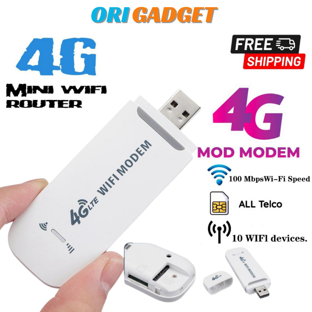 【Free Shipping】Modified 4G LTE Wireless USB Dongle 150Mbps Modem Stick ...
