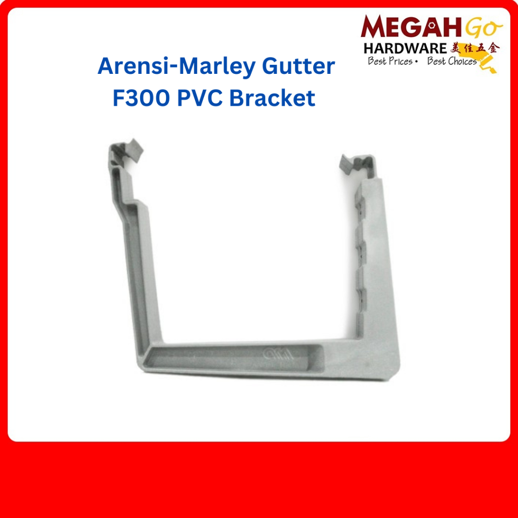 Arensi-Marley F300 PVC Bracket (gutter bracket) | Shopee Malaysia