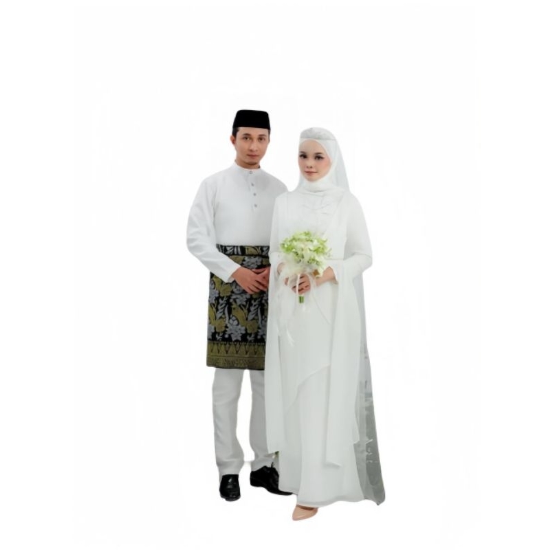 [FATYNNCOLLECTIONS] SET NIKAH BAJU MELAYU ANDEQAA X PRINCESS ELSA ...