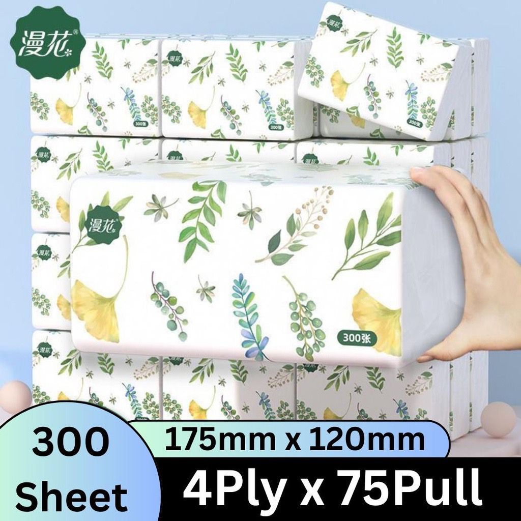 Botare Cartoon Series Tissue Ready Stock Facial Soft Ribbon (70 pulls x ...