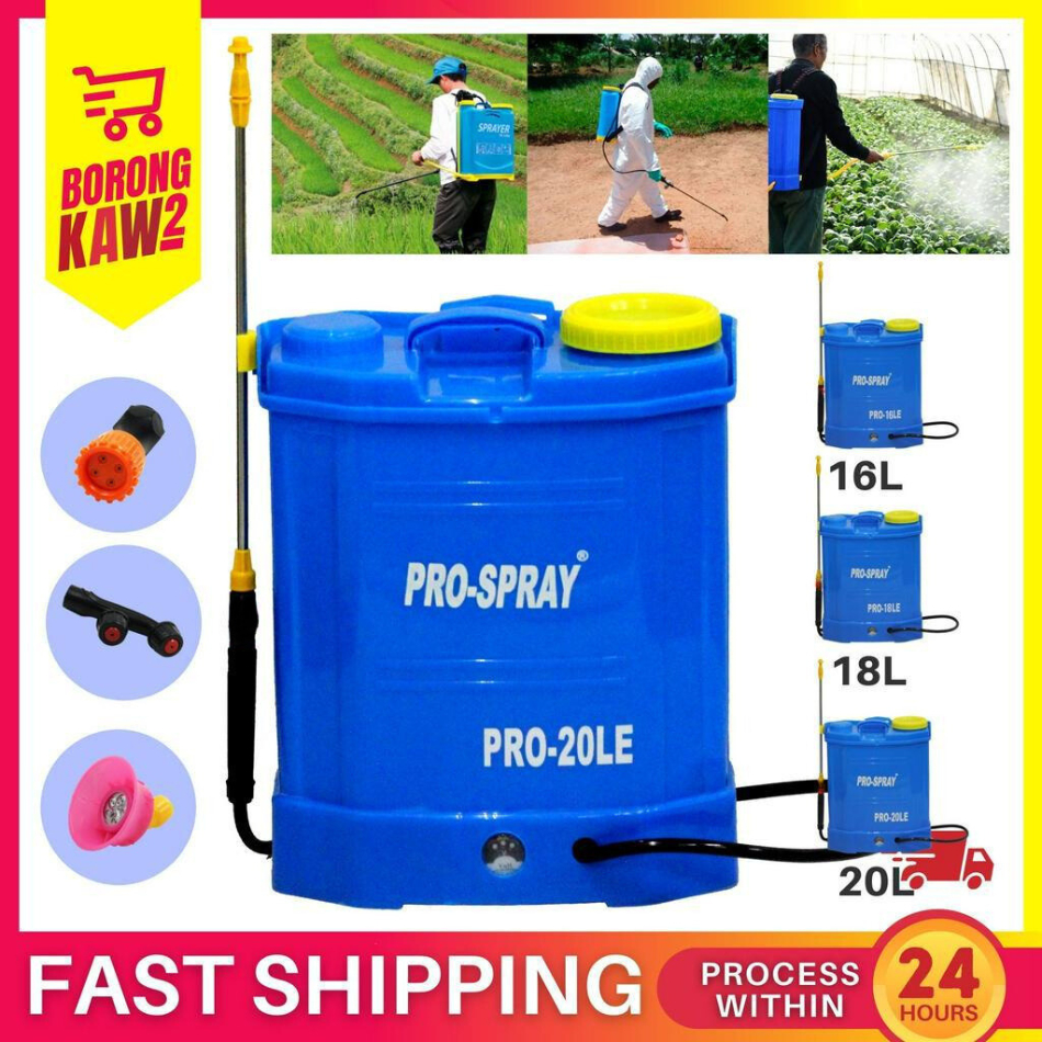 BKK PRO SPRAY / LADDERMAN / PRODIY Battery Sprayer Electric Pump Racun ...