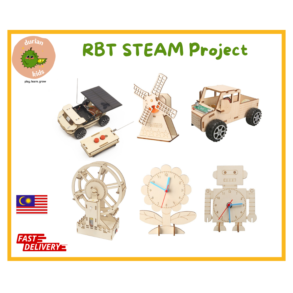 RBT Projek bahan/ Project STEAM Science Educational Material Set ...