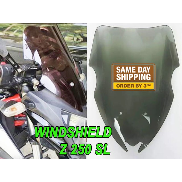 Windshield KAWASAKI Z250SL Z250 SL Windscreen Visor Z250SL Z 250 SL ...