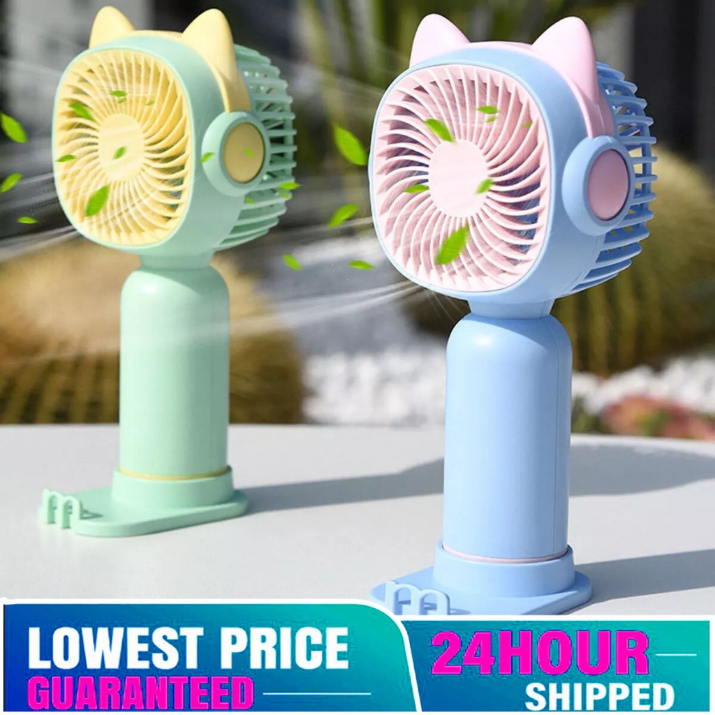 Kipas Mini Fan Hand Fan Kecil Yase Hand Held Rechargeable Portable Fan ...
