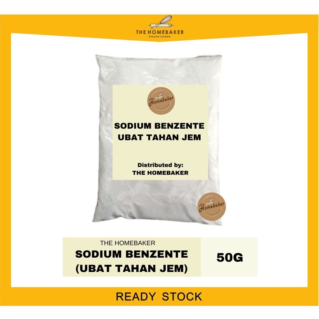 Sodium Benzoate / Garam Natrium Benzente / Food Grade / 50g / 500g ...