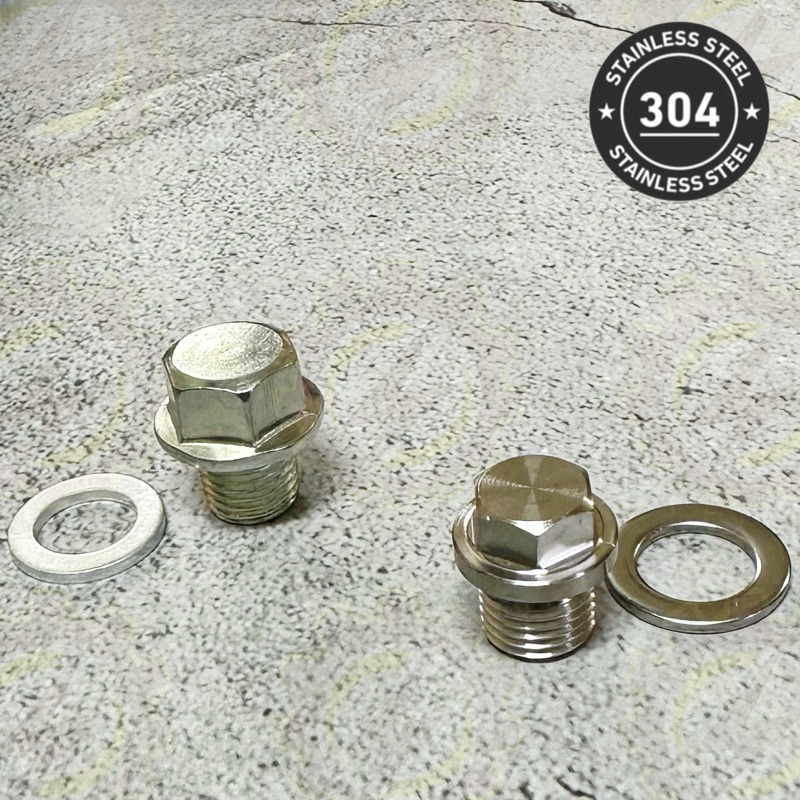 M14 304 STAINLESS STEEL & STANDARD SIZE M14×1.5 PROTON SAGA,WIRA,SATRIA ...