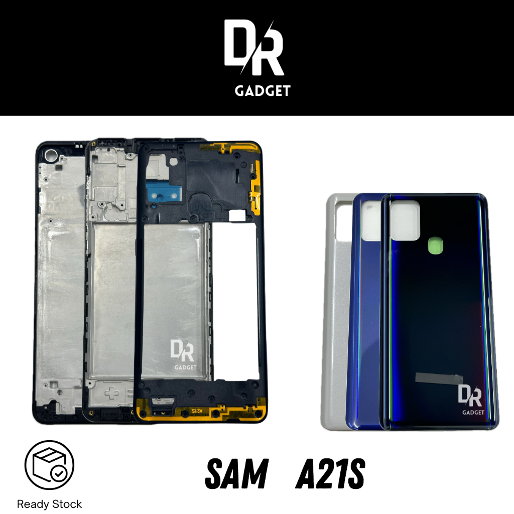 Dr Gadget SAM A21S Middle Frame / Back Glass / Battery Cover / Housing ...