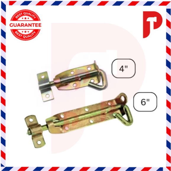 Rainbow Pad Bolt 🔥 Ready Stocks 🔥 Metal Door Bolt Latch Slug Rainbow ...