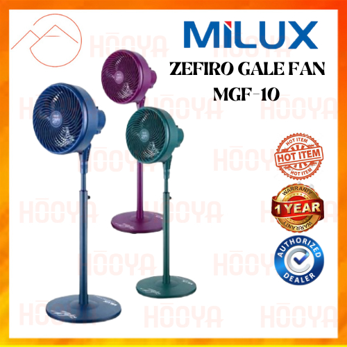 Milux 10" Zefiro Gale Fan MGF-10 JET AIR FAN Kipas Berdiri Kecil ...