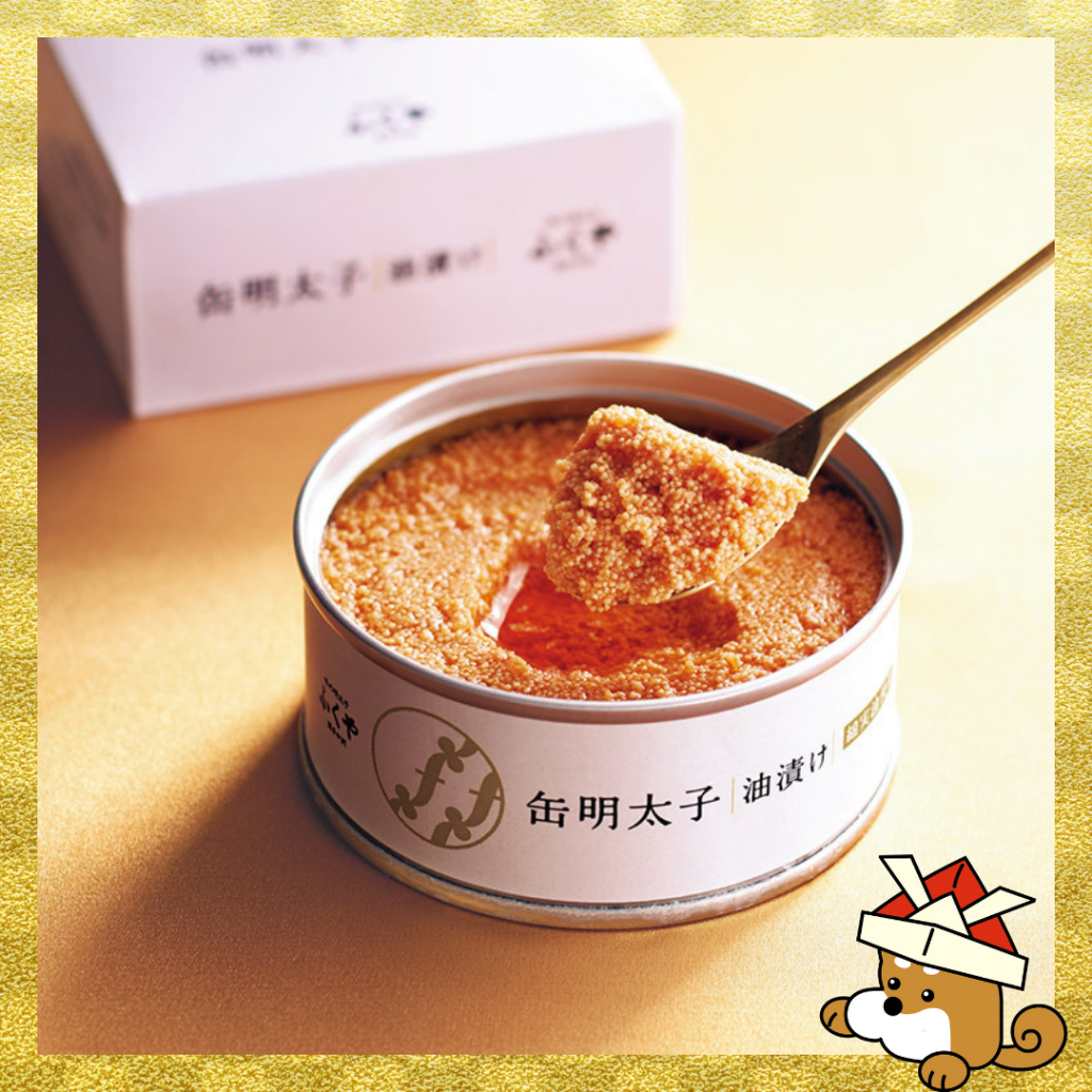 Fukuya Canned 100% Premium Mentaiko (Spicy Cod Roe) in Cottonseed oil ...