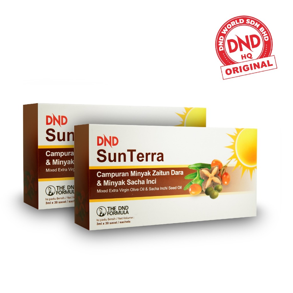 DND Sunterra + Sacha Inchi & D3K2 (2 Kotak) | Shopee Malaysia