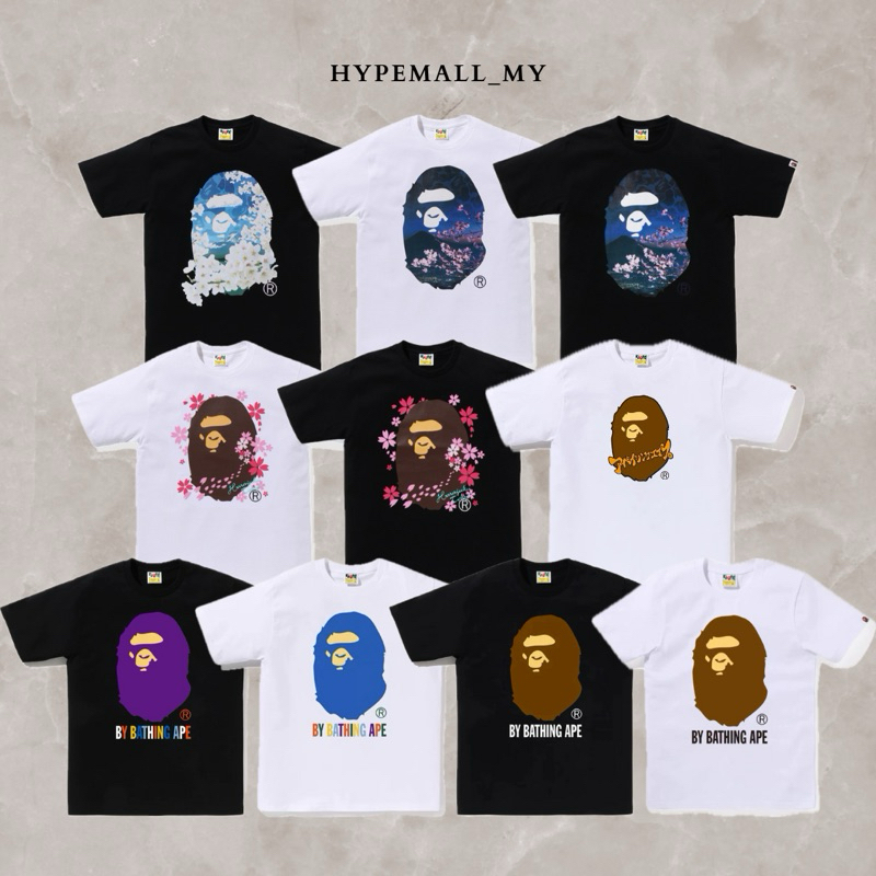 [100% Original] A Bathing Ape - Bape Tee Collection 14 (Sakura Photo ...