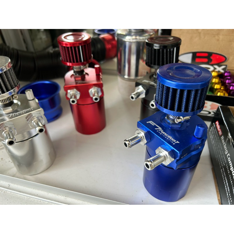 F7 BWR / GREDDY Oil Catch Tank with filter 14mm / 8mm inlet NA/Turbo ...
