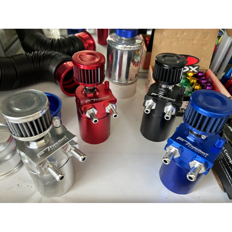 F7 BWR / GREDDY Oil Catch Tank with filter 14mm / 8mm inlet NA/Turbo ...