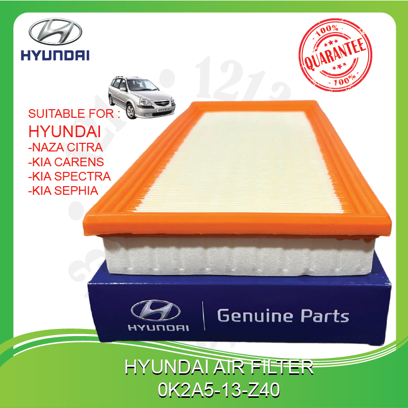 ORIGINAL HYUNDAI AIR FILTER 0K2A5-13-Z40 HYUNDAI KIA NAZA CITRA CARENS ...