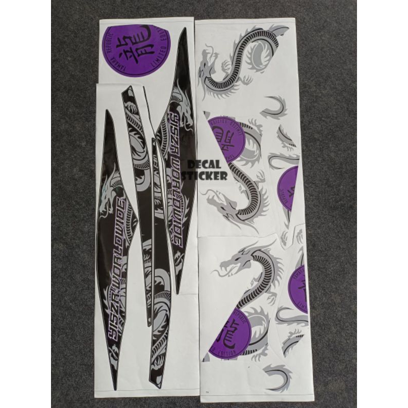 STICKER Y15/Y15ZR V1,V2 DRAGON/NAGA CHOI. | Shopee Malaysia