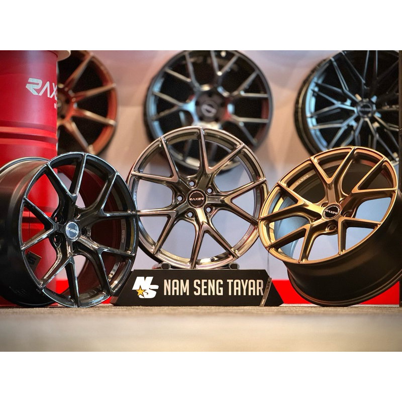 RAXER WHEELS RTX02 (18” 5-112/114.3) | Shopee Malaysia