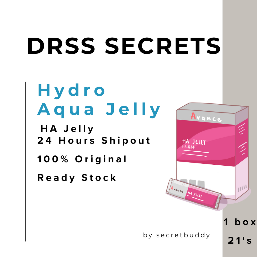 [24 Hours Ship Out] Advance DRSS Secrets HA Jelly (21 sticks) Hydro ...