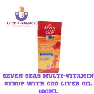 SEVEN SEAS MULTI-VITAMIN SYRUP WITH COD LIVER OIL (100ML) | Shopee Malaysia
