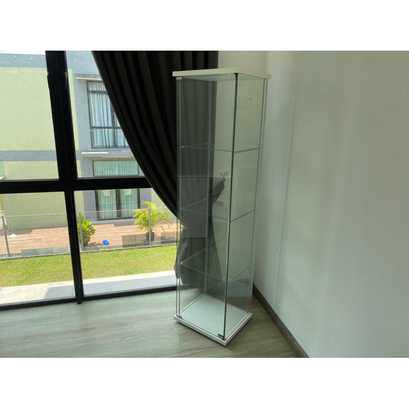 IKEA DETOLF DISPLAY CABINET | Shopee Malaysia