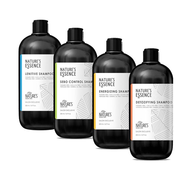 Nature's Organic Sense Shampoo - Lenitive , Sebo Control , Energizing ...