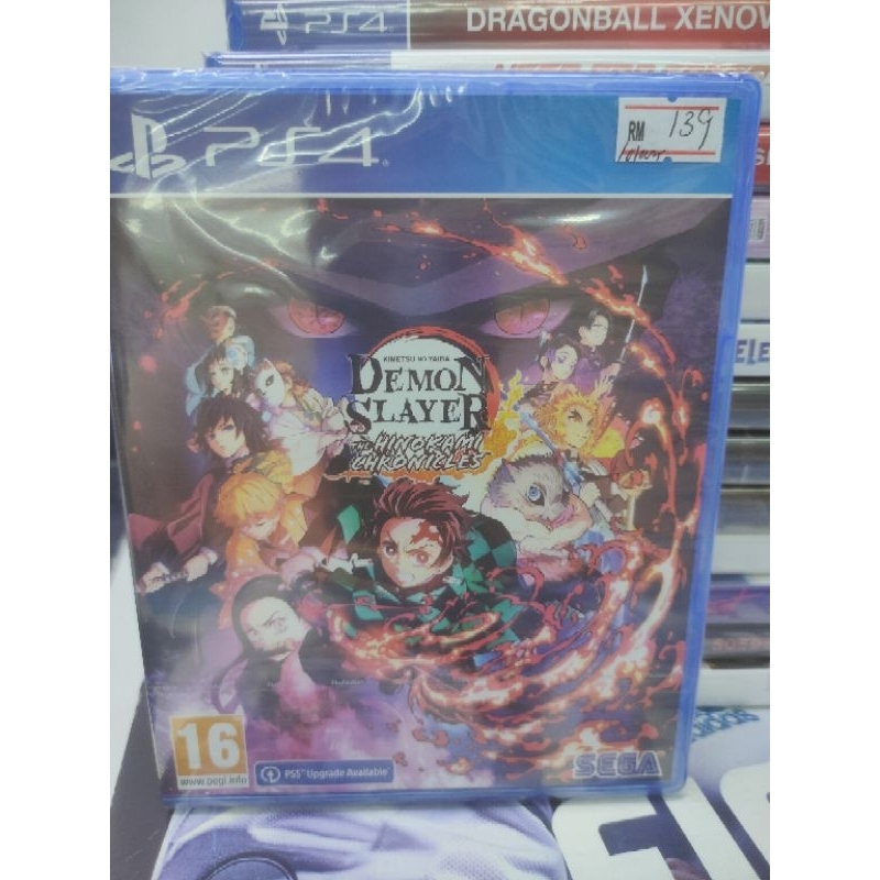 （New Sealed ) Demon Slayer Ps4 Game Disc | Shopee Malaysia