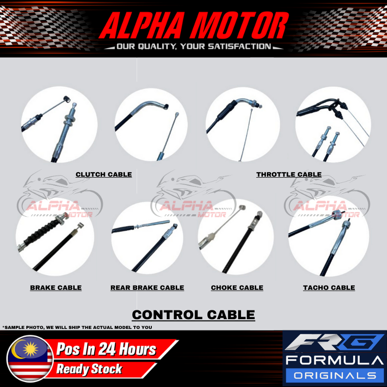 SUZUKI SMASH110 FRG FORMULA ORIGINAL SPEEDOMETER CLUTCH BRAKE THROTTLE ...