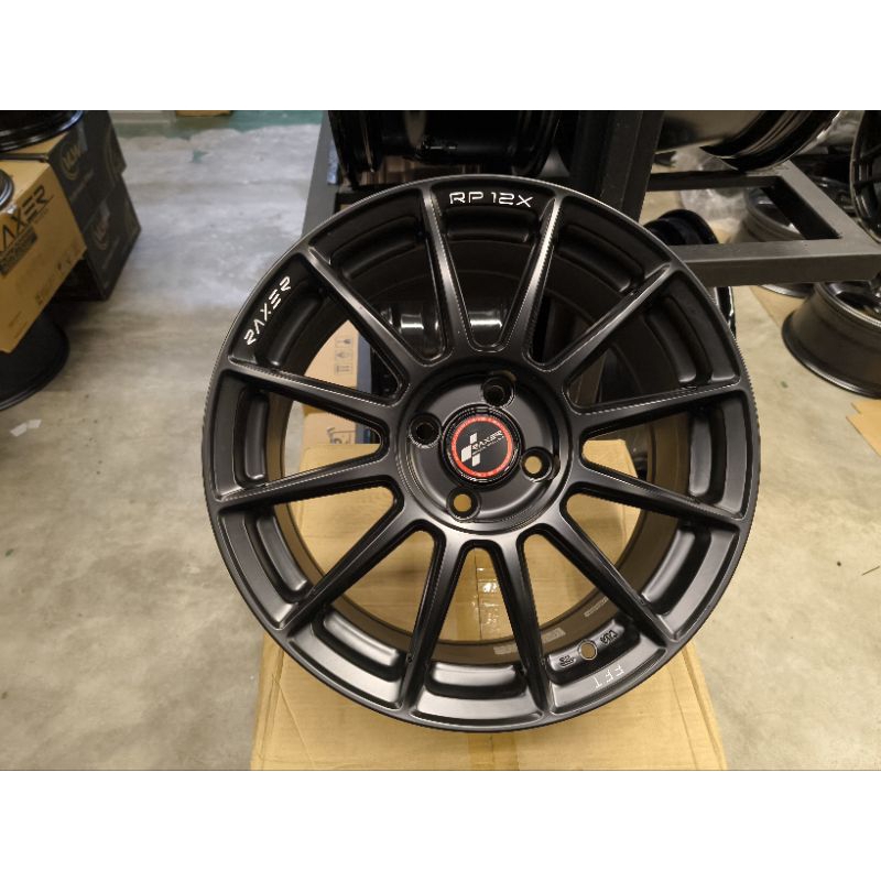 NEW SPORT RIM 16 INCH (4PCS) RAXER RP12X MYVI YARIS ALMERA VIOS SAGA ...