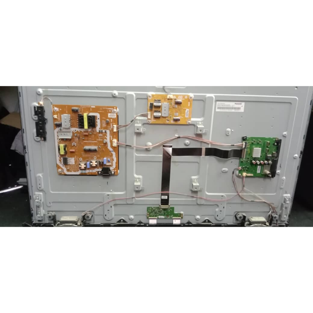 (BA004) Panasonic TH-43D410K Mainboard, Powerboard, Inverter, Tcon, RIbbon, Cable. TV Spareparts ...