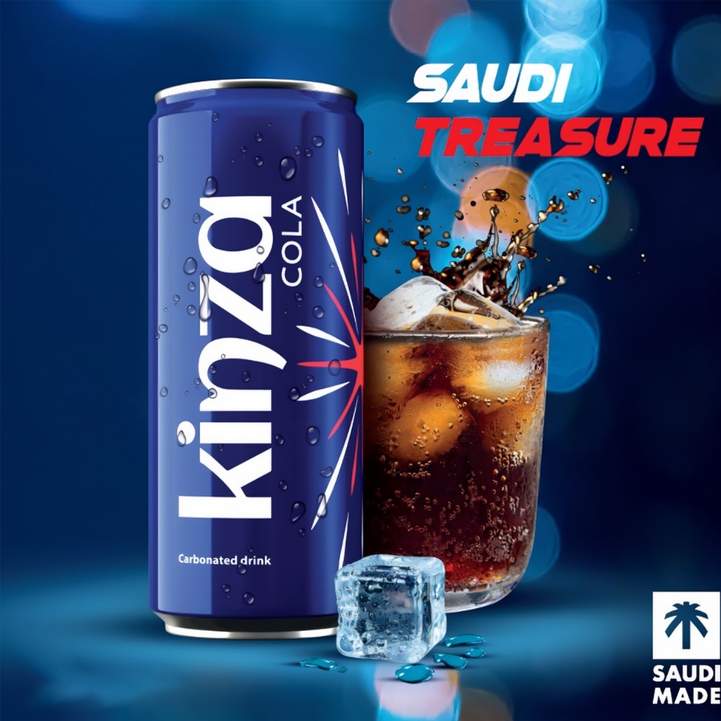 🤩 Kinza HALAL Cola, Lemon, and Orange Beverages from Saudi Arabia ...