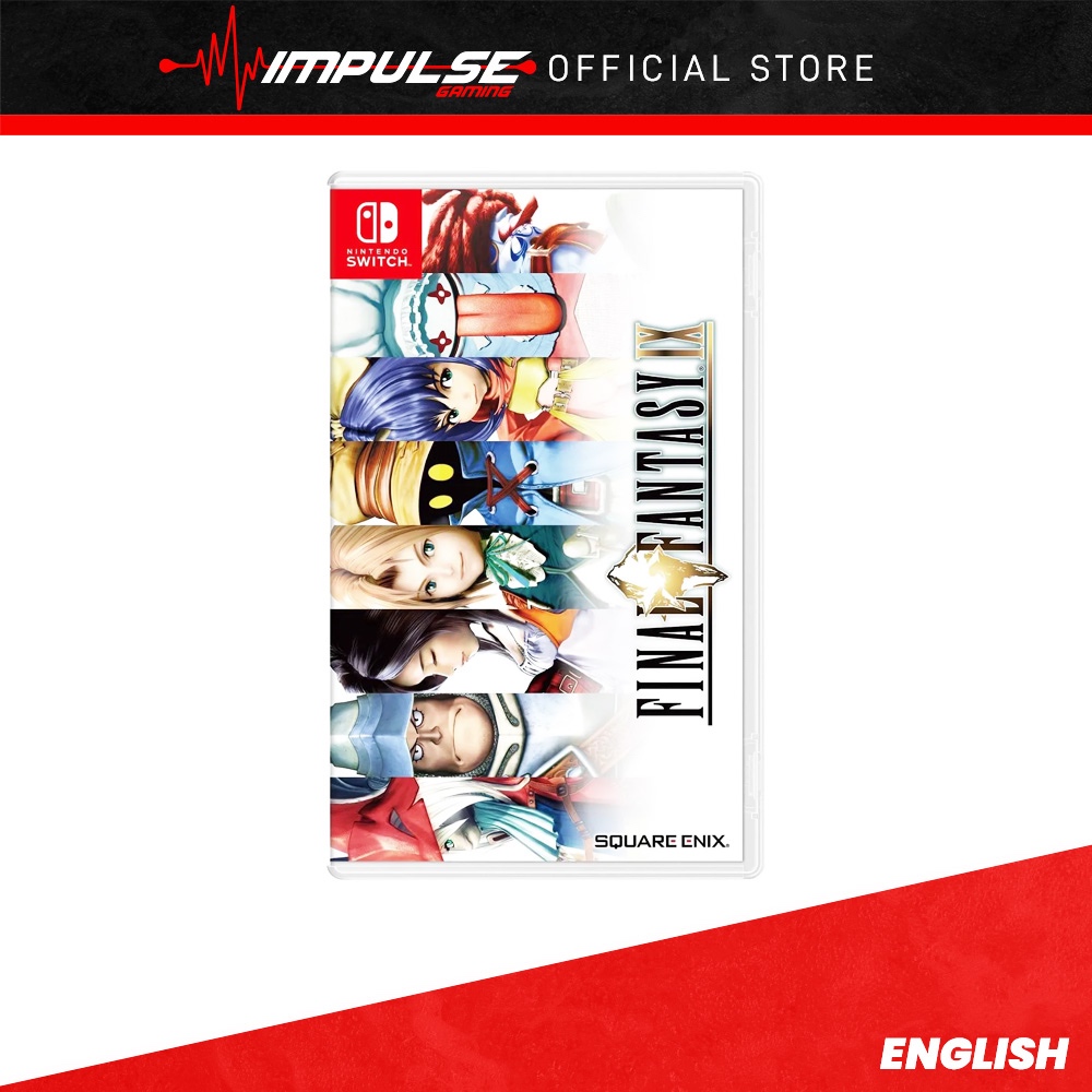 NSW Nintendo Switch Final Fantasy IX Eng Version Digital Code in Box ...