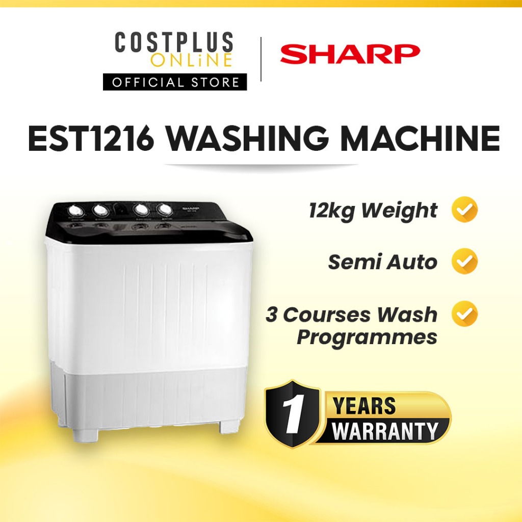 Khind WM1017 | Sharp | Toshiba | Midea | Morgan - Semi Auto Washing ...
