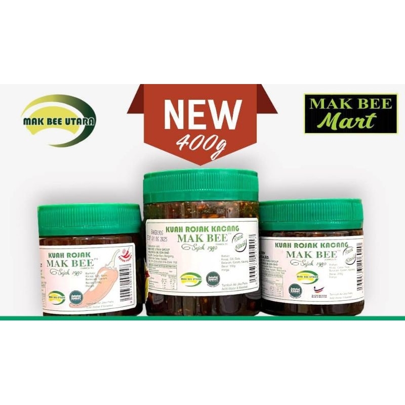 NEW 450g Rojak MakBee Utara Original | Shopee Malaysia