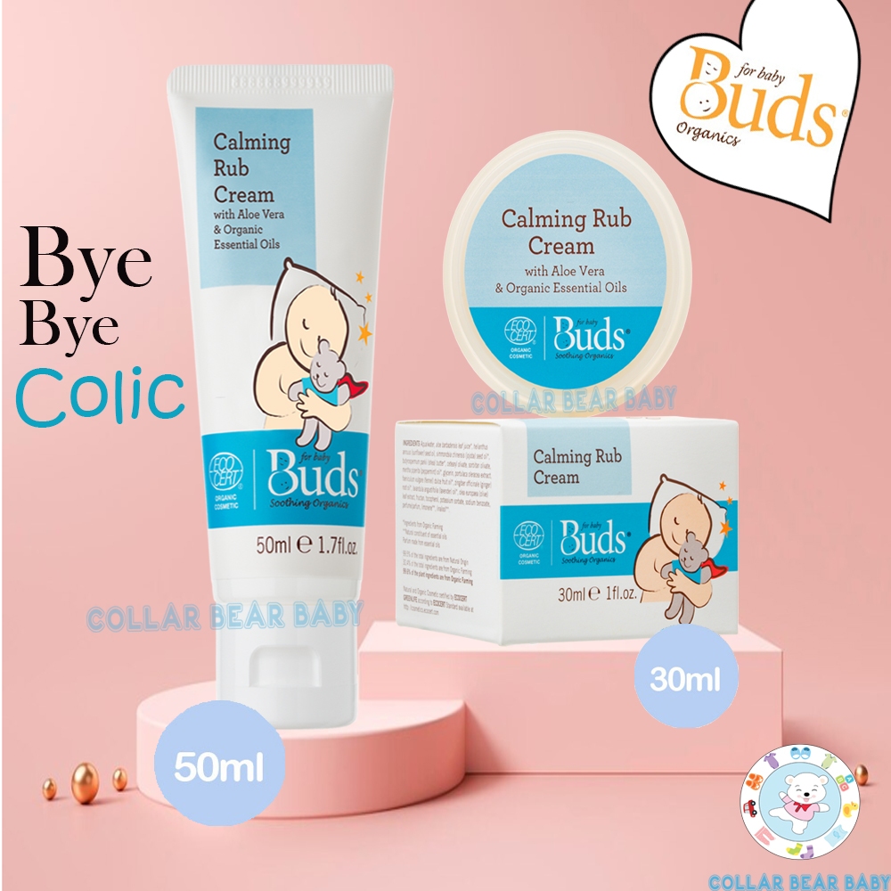 Buds - Calming Rub Cream (30ml / 50ml) For Baby Colic, Digestive ...