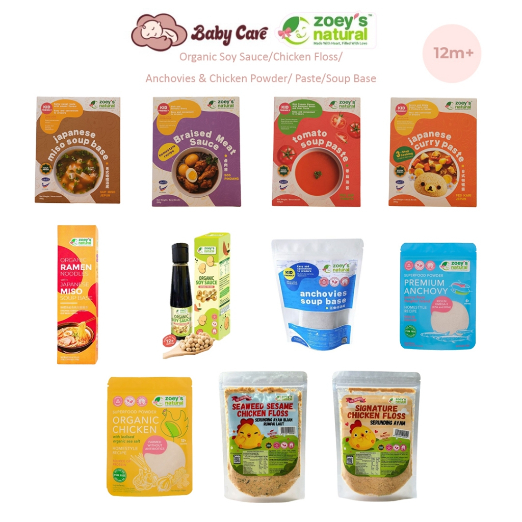 Zoey's Natural Homemade Baby & Kids Food Paste, Soup Base, Anchovies ...