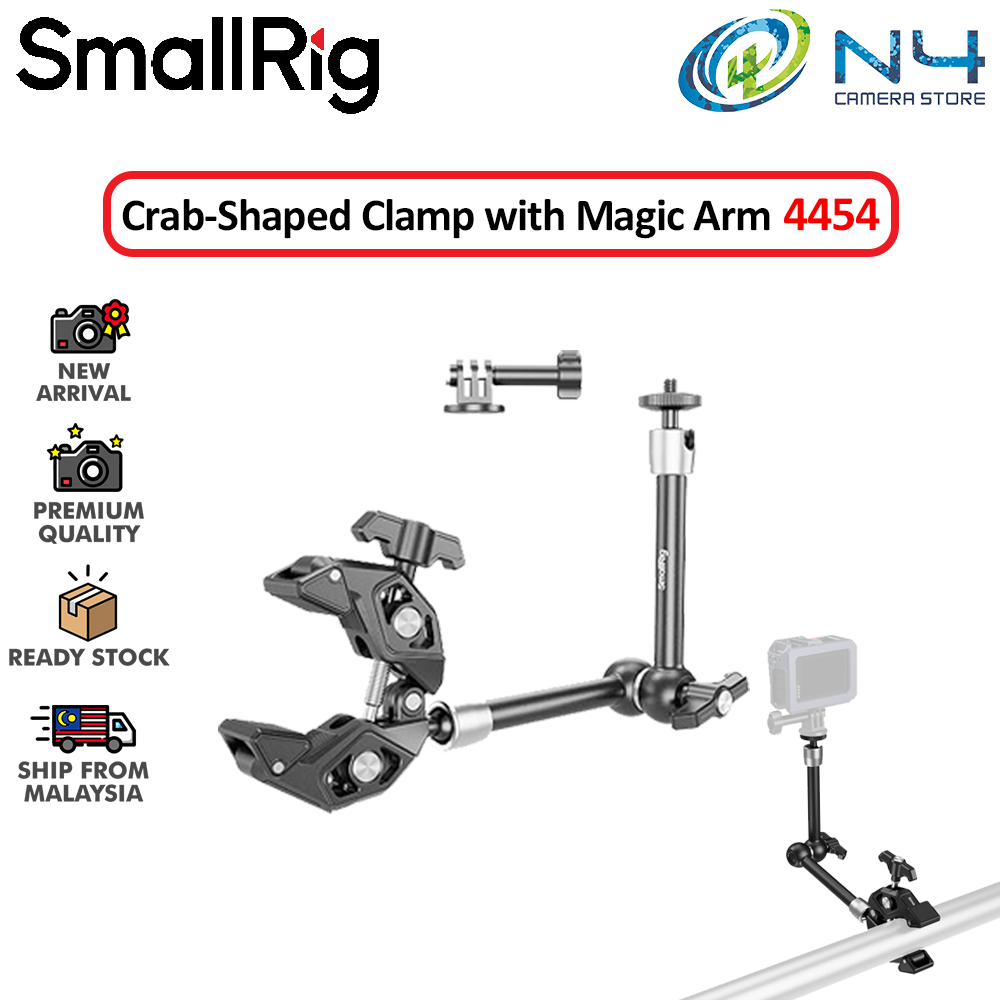 SmallRig Magic Arm Clamp Set Camera Mount Articulated Friction Arm with ...