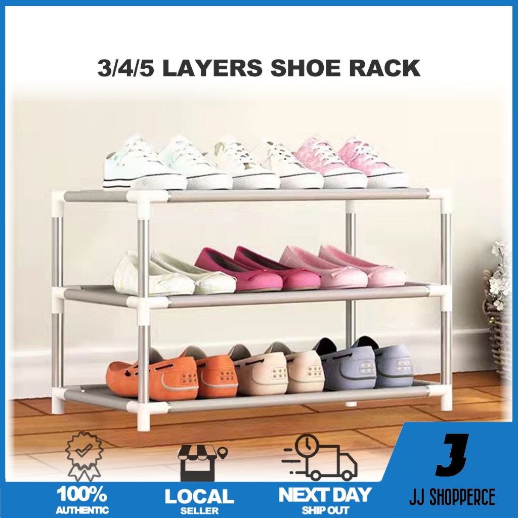 [MY] 3/4/5 Layers Shoes Rack/ Space-saving Stand Holder Shoes Organizer ...