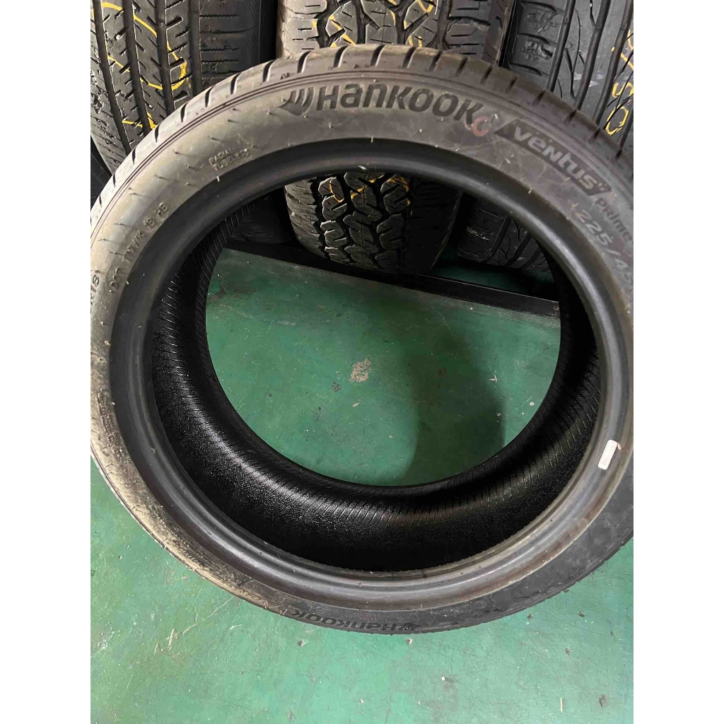 Tayar Second Brand HANKOOK Ventus size 225/45/18 (2biji) | Shopee Malaysia