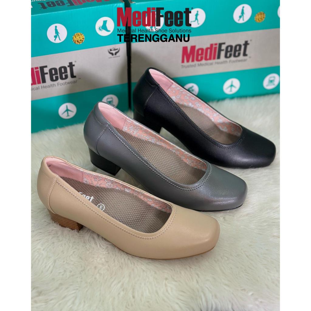 MEDIFEET MF112 FUSION SERIES FAIRLADY WOMEN ORTHOTIC SYSTEM MEDICAL HEALTH SHOES (KASUT ...