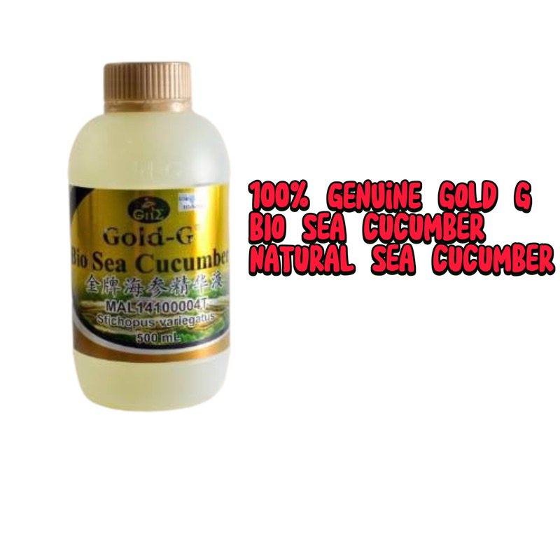 Gold-G ® Bio Sea Cucumber (500ml) | Shopee Malaysia