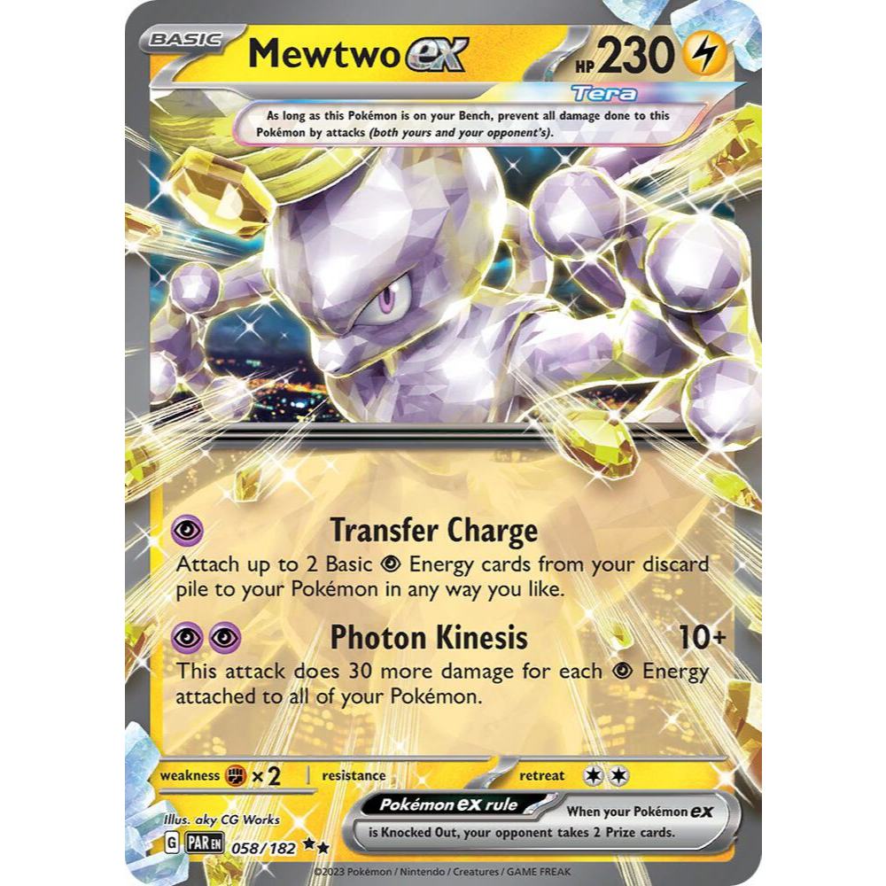 Pokemon Mewtwo ex - SV04: Paradox Rift (PAR) | Shopee Malaysia