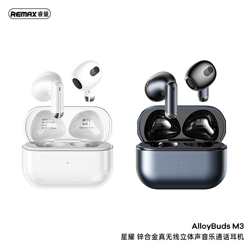 🌟 REMAX ALLOYBUDS M3🌟TRUE WIRELESS ALLOYBUDS M3 👉🏻 BLUETOOTH V5.3 👉🏻 ...